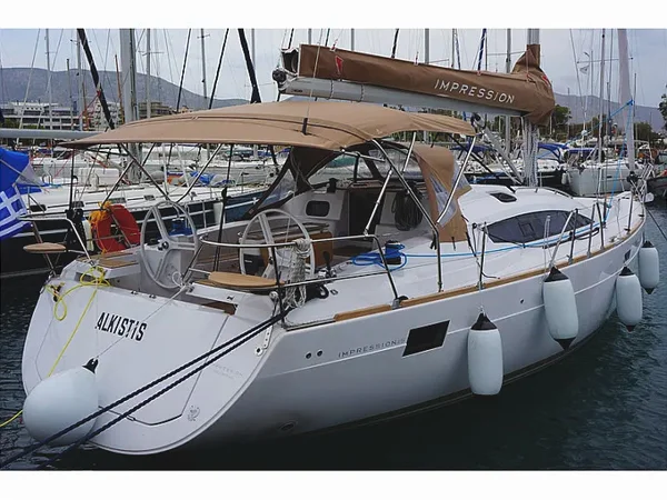 Sailboat Elan 45 Impression Alkistis for rent in Greece | Yachting